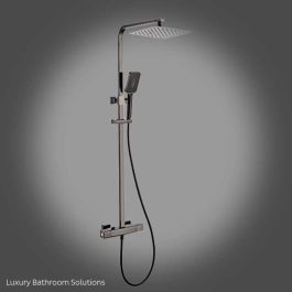 COMPACT SQUARE - Luxury Designer Exposed Thermostatic Shower Column ...