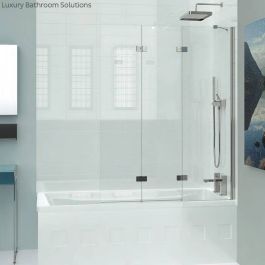 KUDOS INSPIRE - Luxury Designer 3 Panel In-Fold Bath Screen