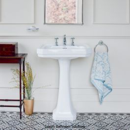 VICTORIAN - Luxury Designer Basin & Traditional Pedestal